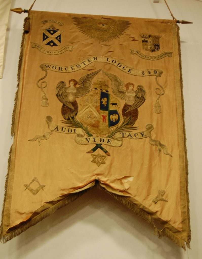 New Lodge Banner dedication - Worcester Lodge No 280